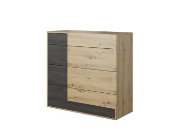 Abstract Chest of Drawers Anderson Pine