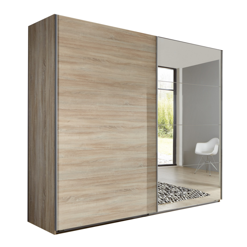 Elegate Oak 2 Door Sliding Wardrobe